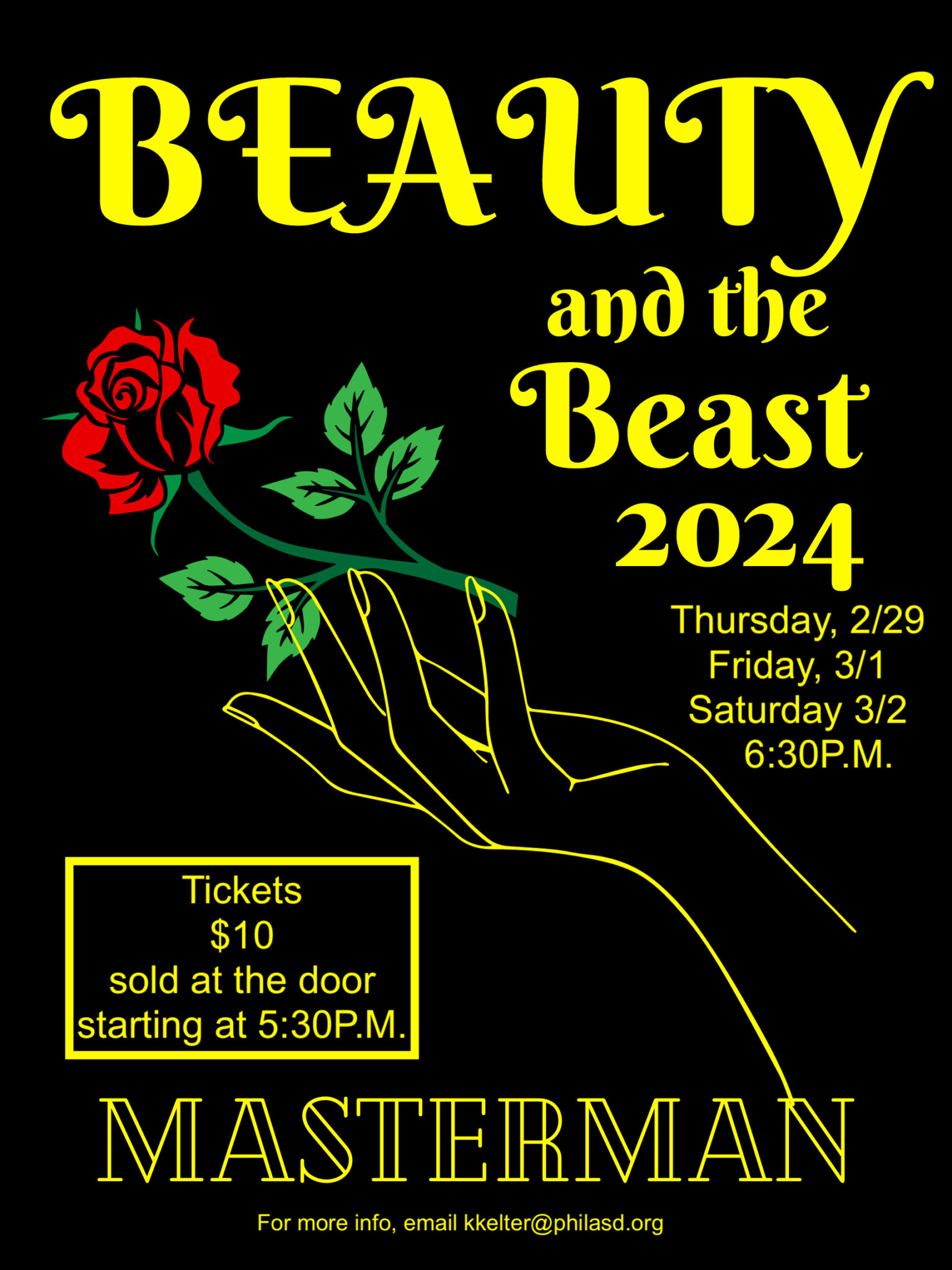 Beauty and the Beast 2024 - Julia R. Masterman Laboratory and ...